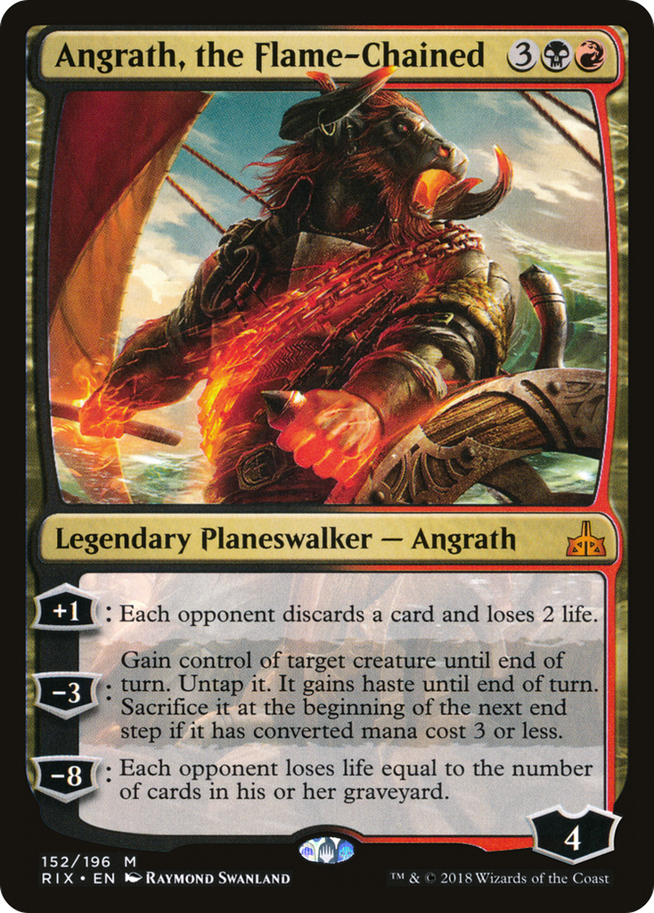 Angrath, the Flame-Chained [Rivals of Ixalan] – Grognard Games